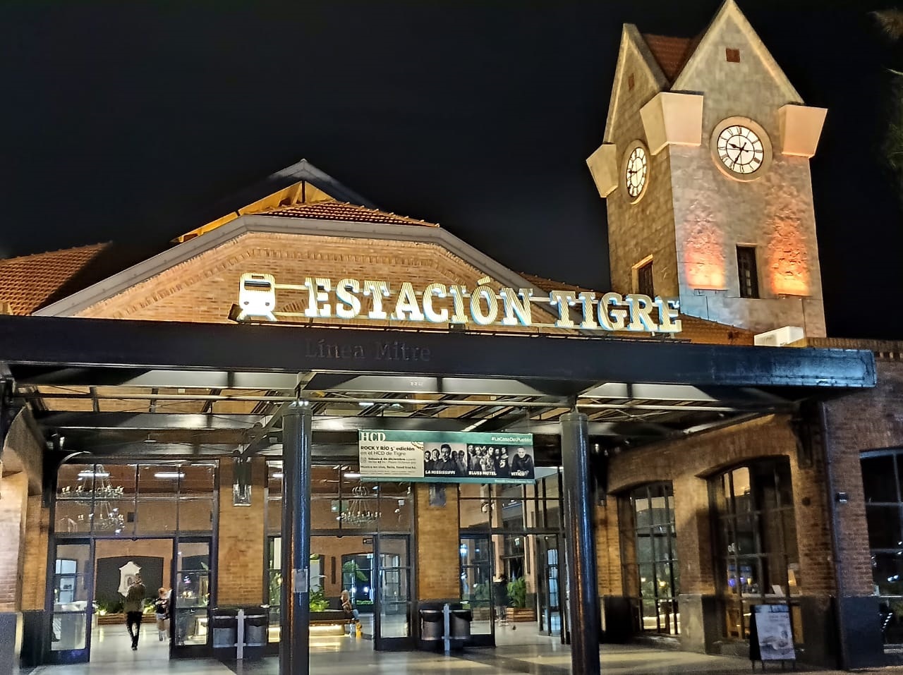 Tigre: Despues de 10 años, el reloj de la Estación de Trenes volvió a ...