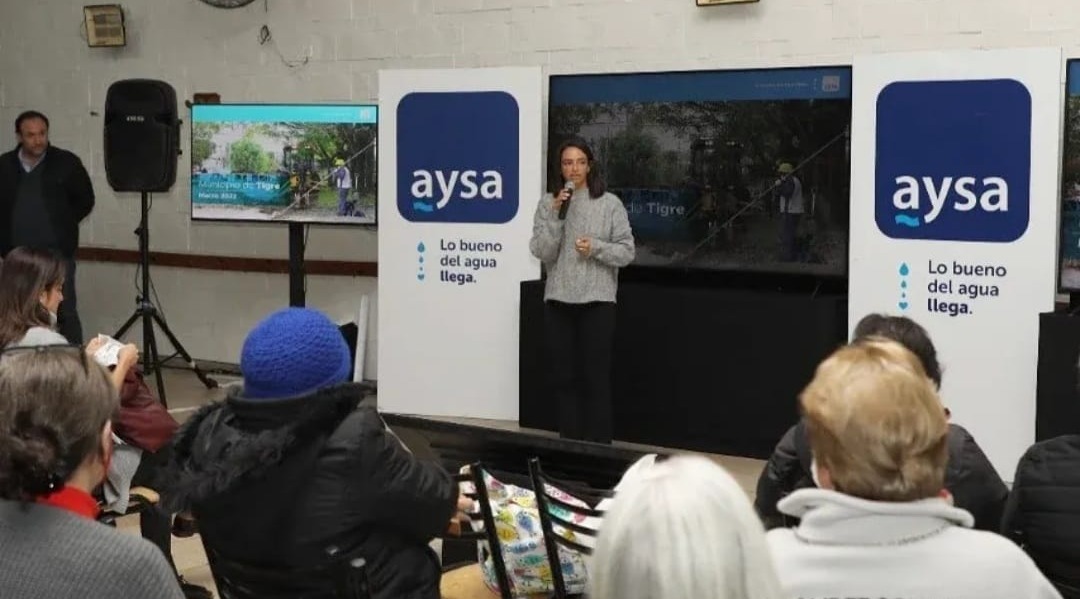 Tigre: AYSA presenta su plan de obras para Benavidez