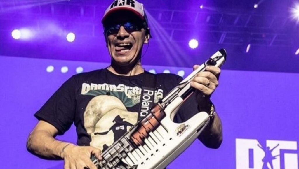 Todo listo para el show de Pablo Lescano y Damas Gratis, de hoy domingo