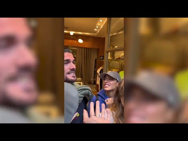 Tigre: Tini y Rodrigo de Paul generaron gran revuelo en un Shopping de Nordelta