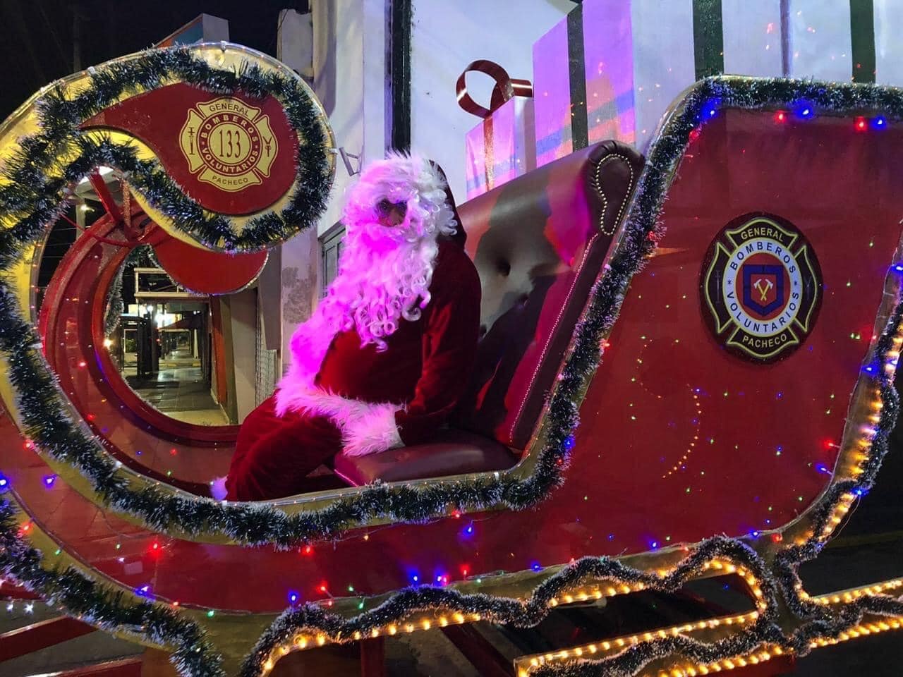 Tigre: Papá Noel recorre mañana General Pacheco