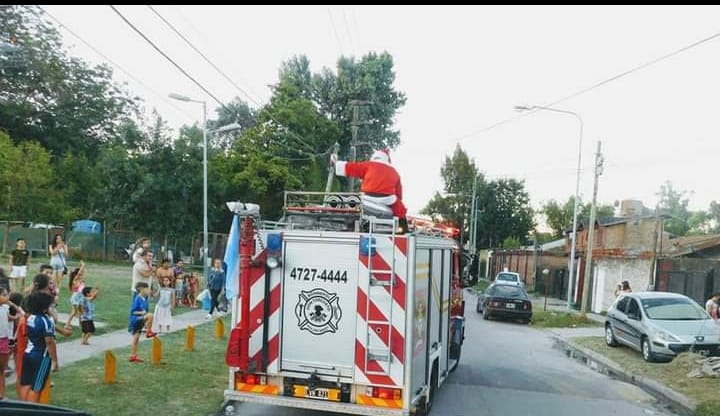 Tigre: Papá Noel recorre Don Torcuato este sábado, conocé el recorrido